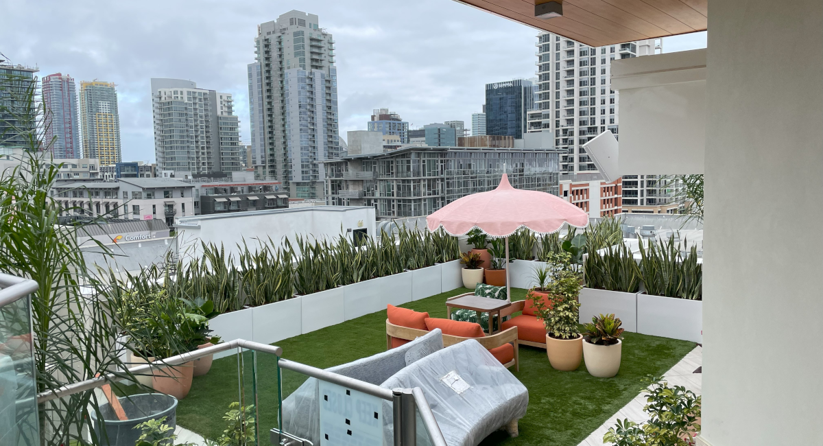 AC San Diego Hotel Rooftop Install in San Diego, CA